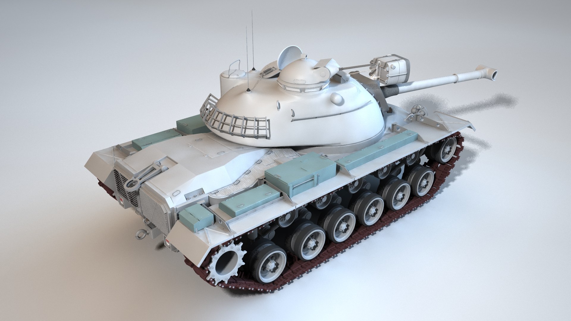 3D M48 Patton Collection Model - TurboSquid 2308810