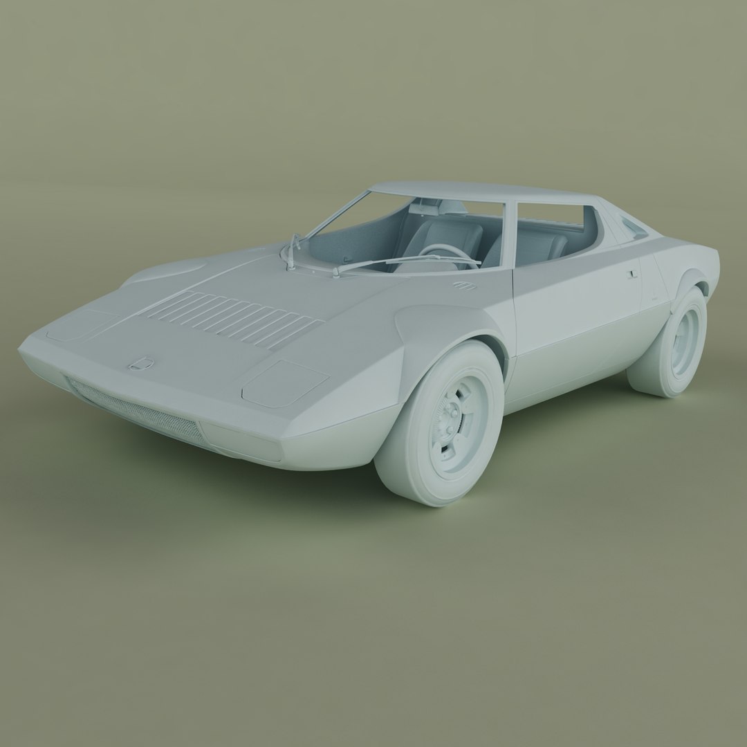 1971 Lancia Stratos Hf Model - TurboSquid 1413079
