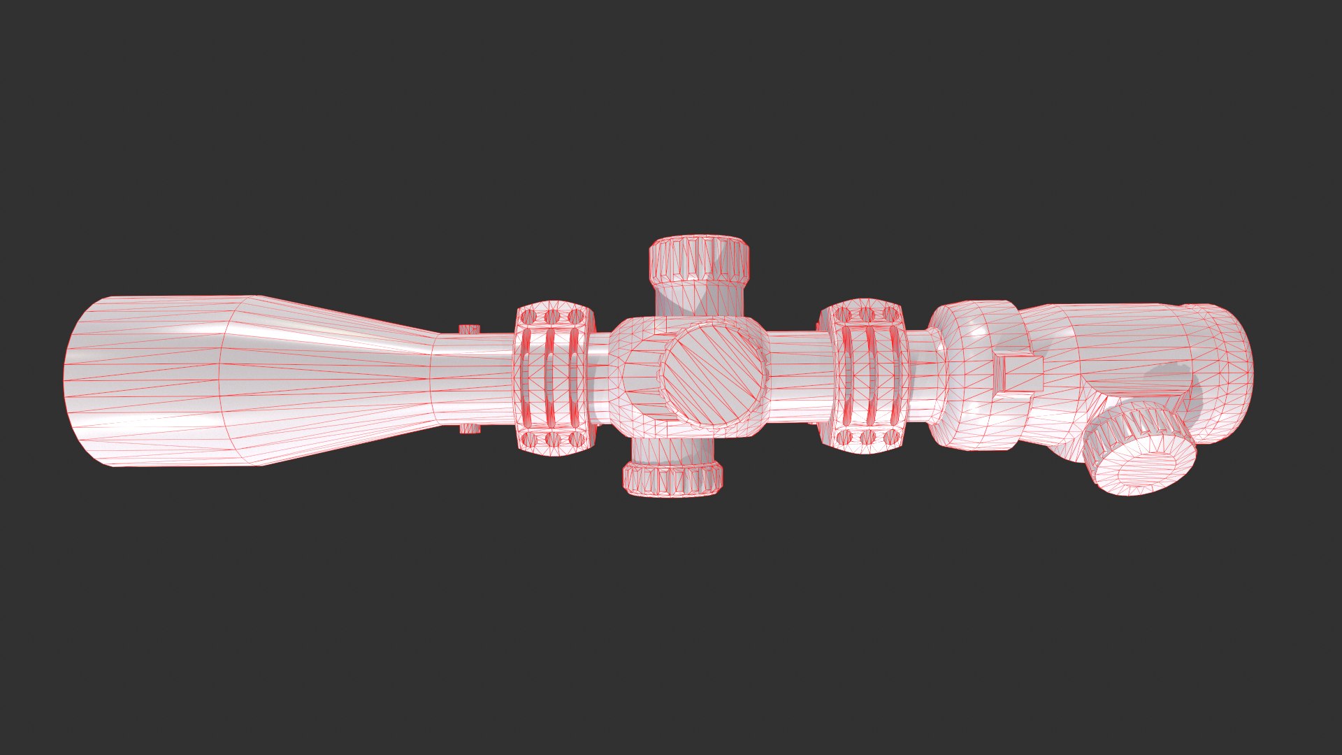 Scope 8x 3D Model - TurboSquid 1920726