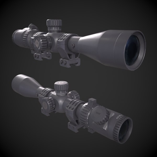 Scope 8x 3D model - TurboSquid 1920726