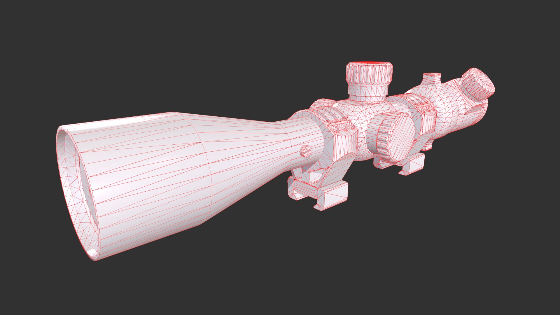 Scope 8x 3D Model - TurboSquid 1920726