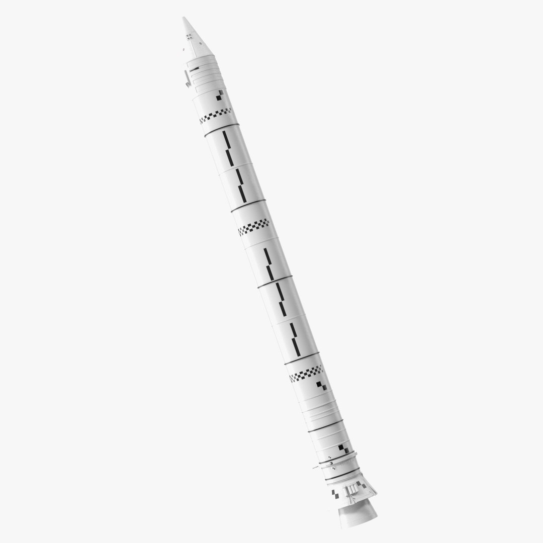 3D model Space Launch System Solid Rocket Booster - TurboSquid 2051736