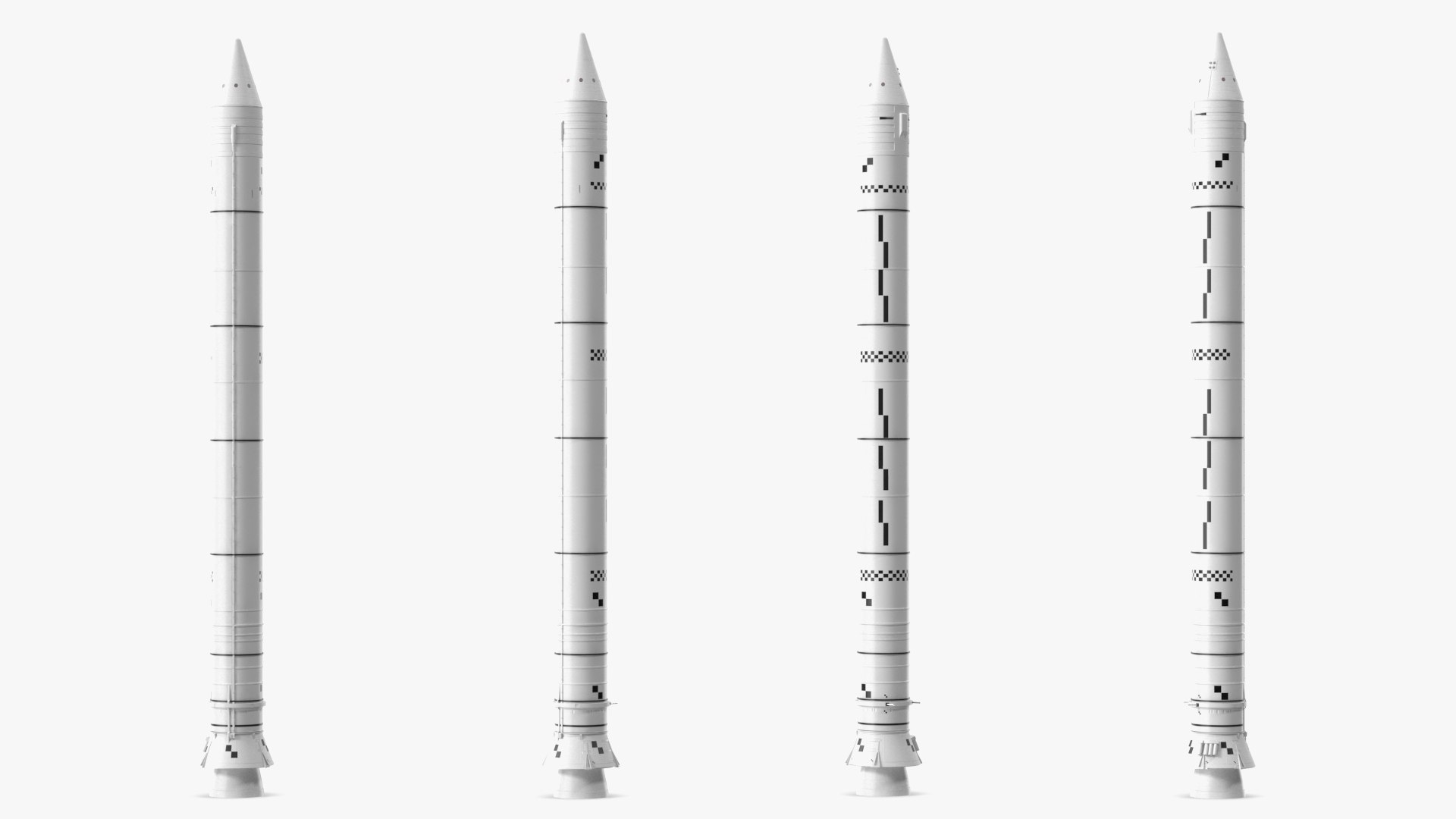 3D Model Space Launch System Solid Rocket Booster - TurboSquid 2051736