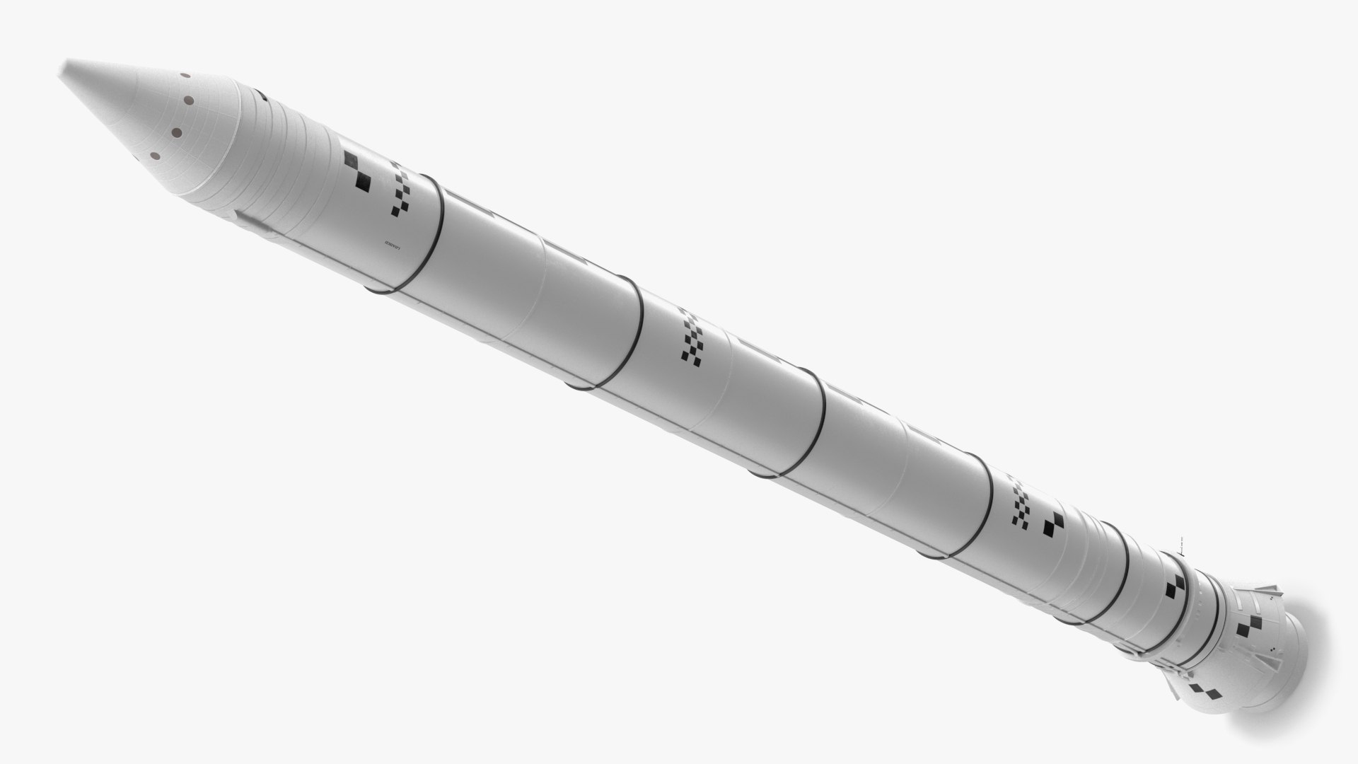 3D Model Space Launch System Solid Rocket Booster - TurboSquid 2051736
