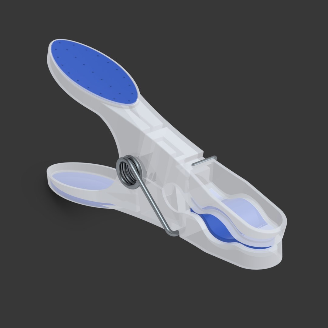 3D clothespin solidworks - TurboSquid 1227201