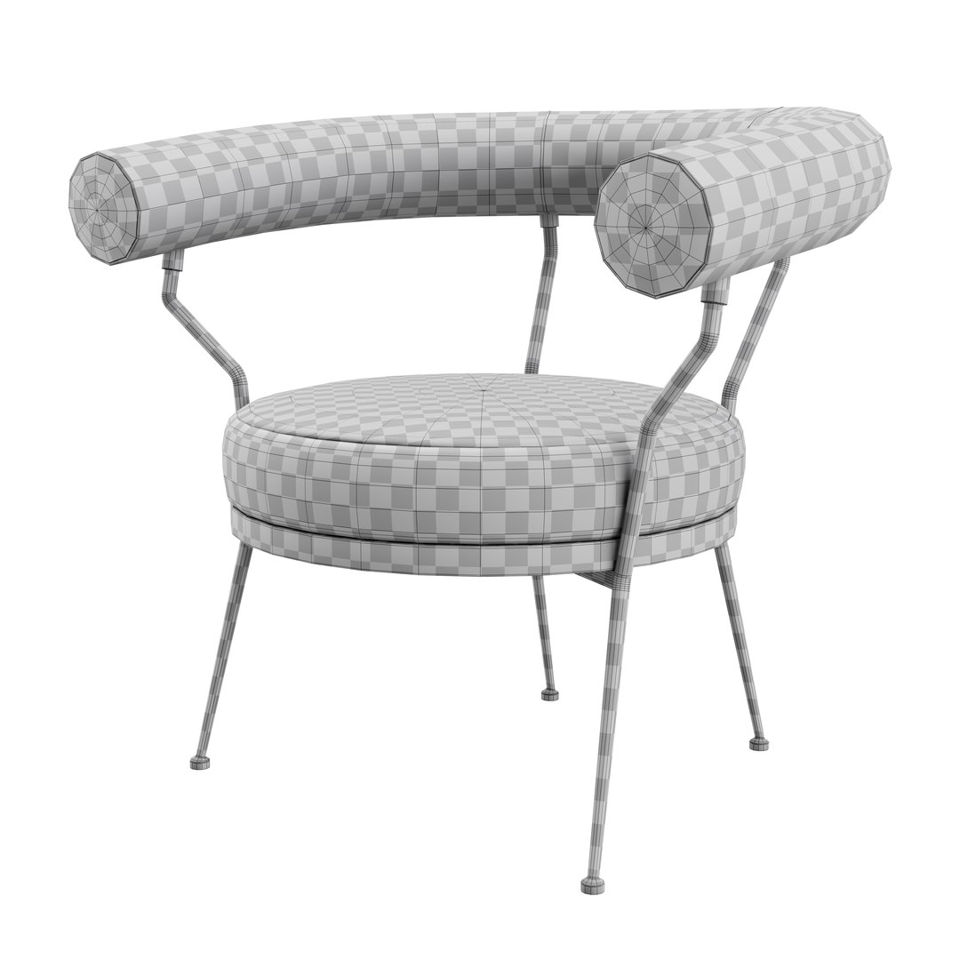 Electra - Accent Chair Model - TurboSquid 2064953