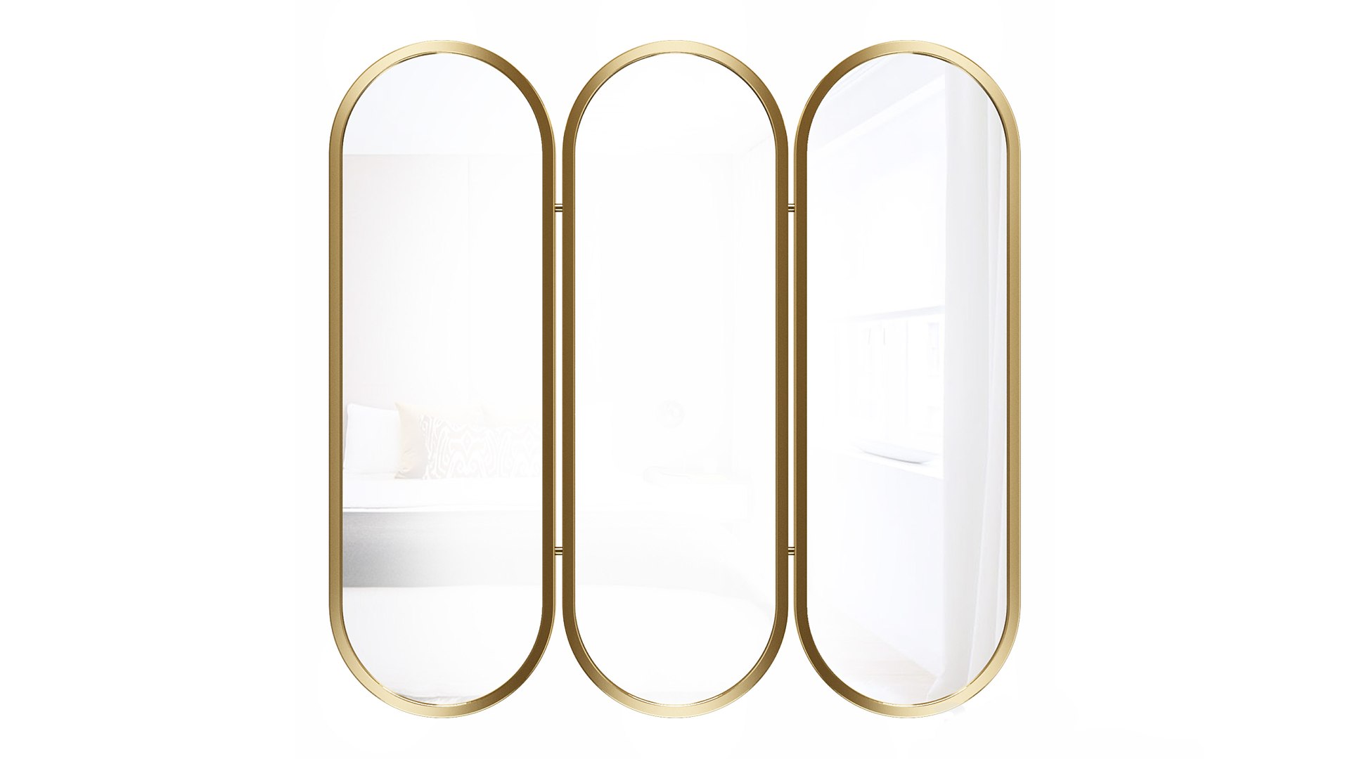 Mirror In A Metal Frame GZ-M1068 3D Model - TurboSquid 2022582