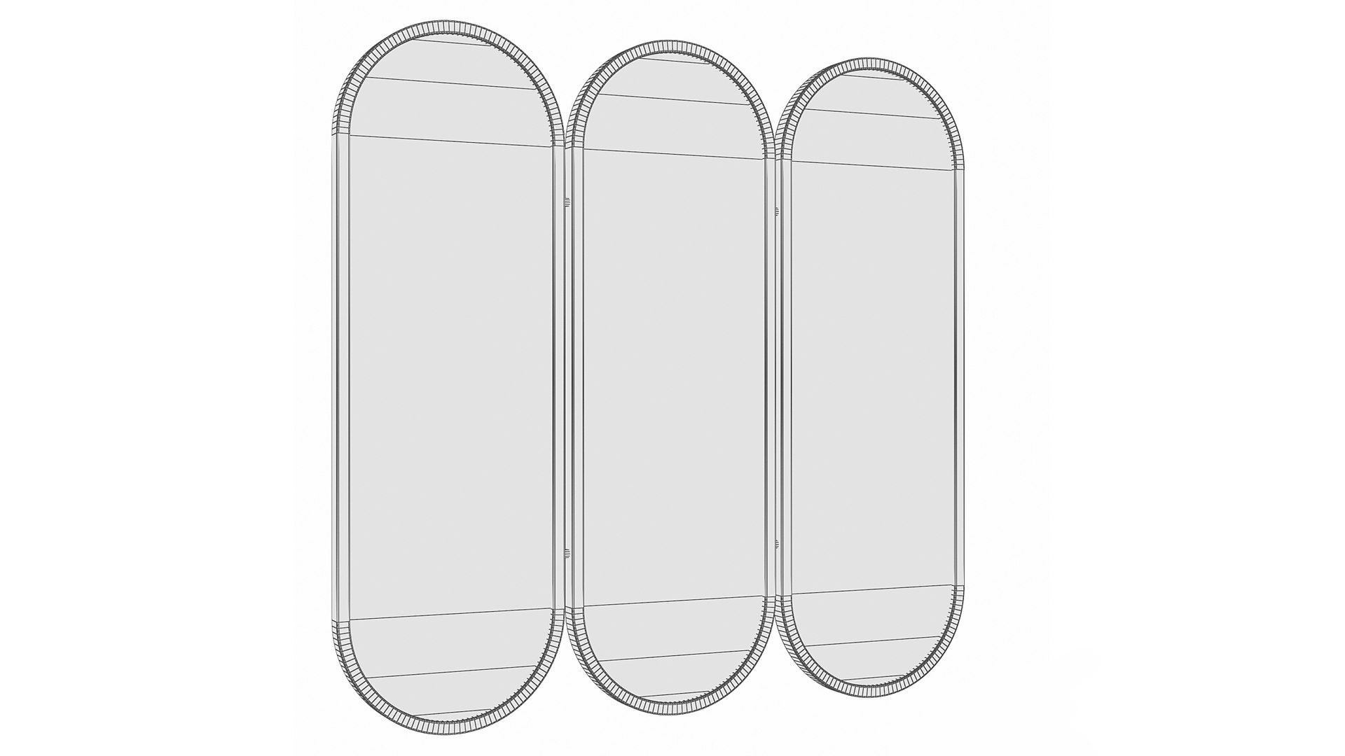 Mirror In A Metal Frame GZ-M1068 3D Model - TurboSquid 2022582