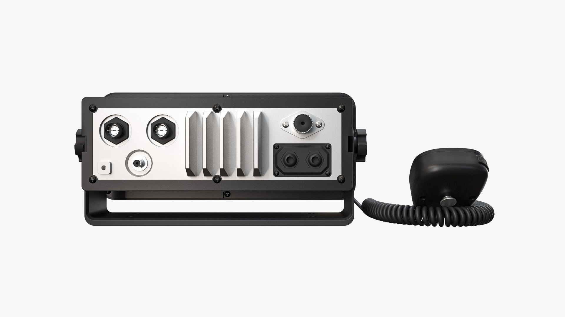 Fixed-Mount VHF Radio 3D Model - TurboSquid 1947413