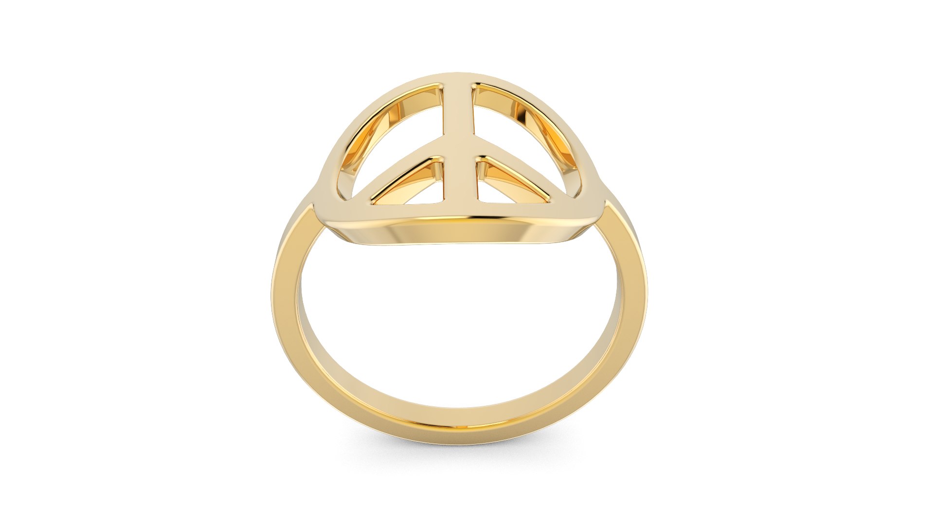 Peace Ring 3D Model - TurboSquid 2006312