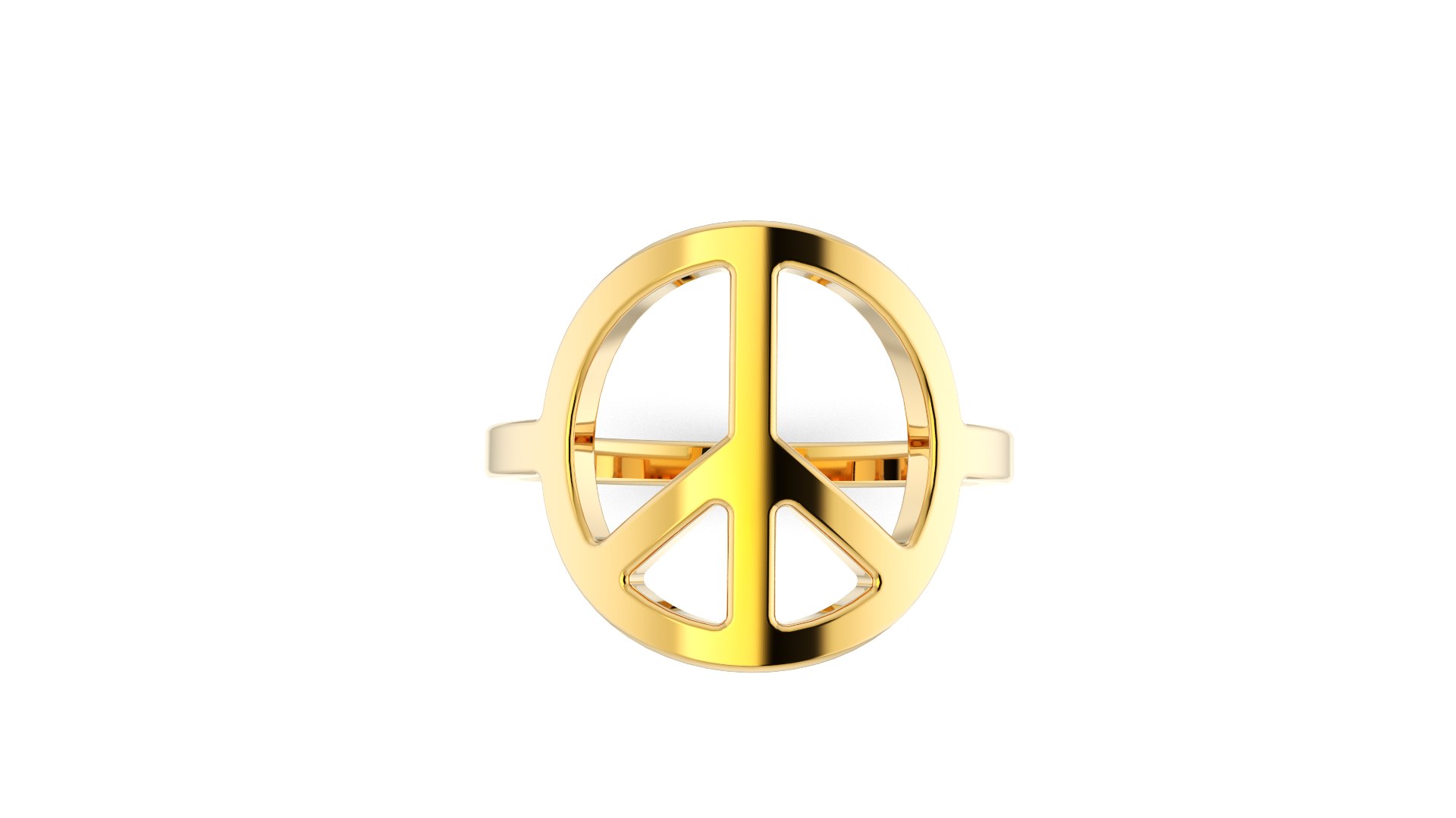 Peace Ring 3D Model - TurboSquid 2006312