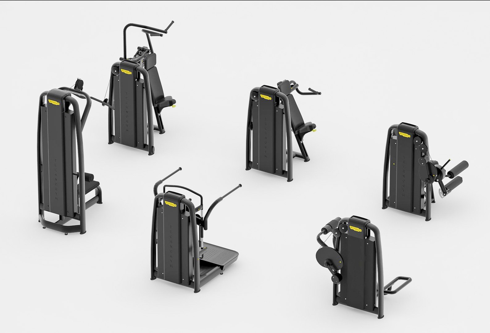 3D Technogym Strength Machine - TurboSquid 2298489