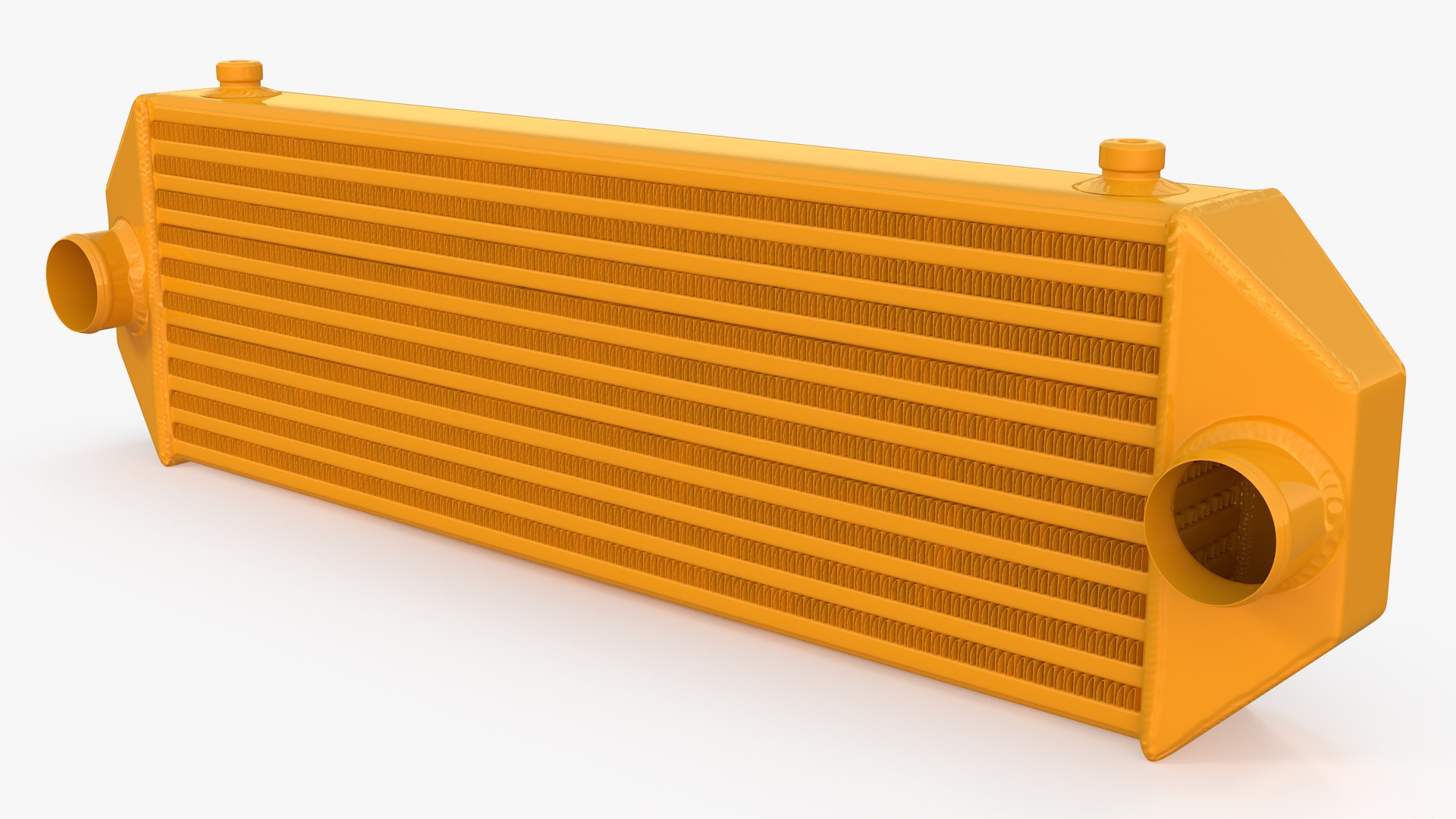 3D Mishimoto Gold Car Intercooler Front Side Pipes - TurboSquid 1930068