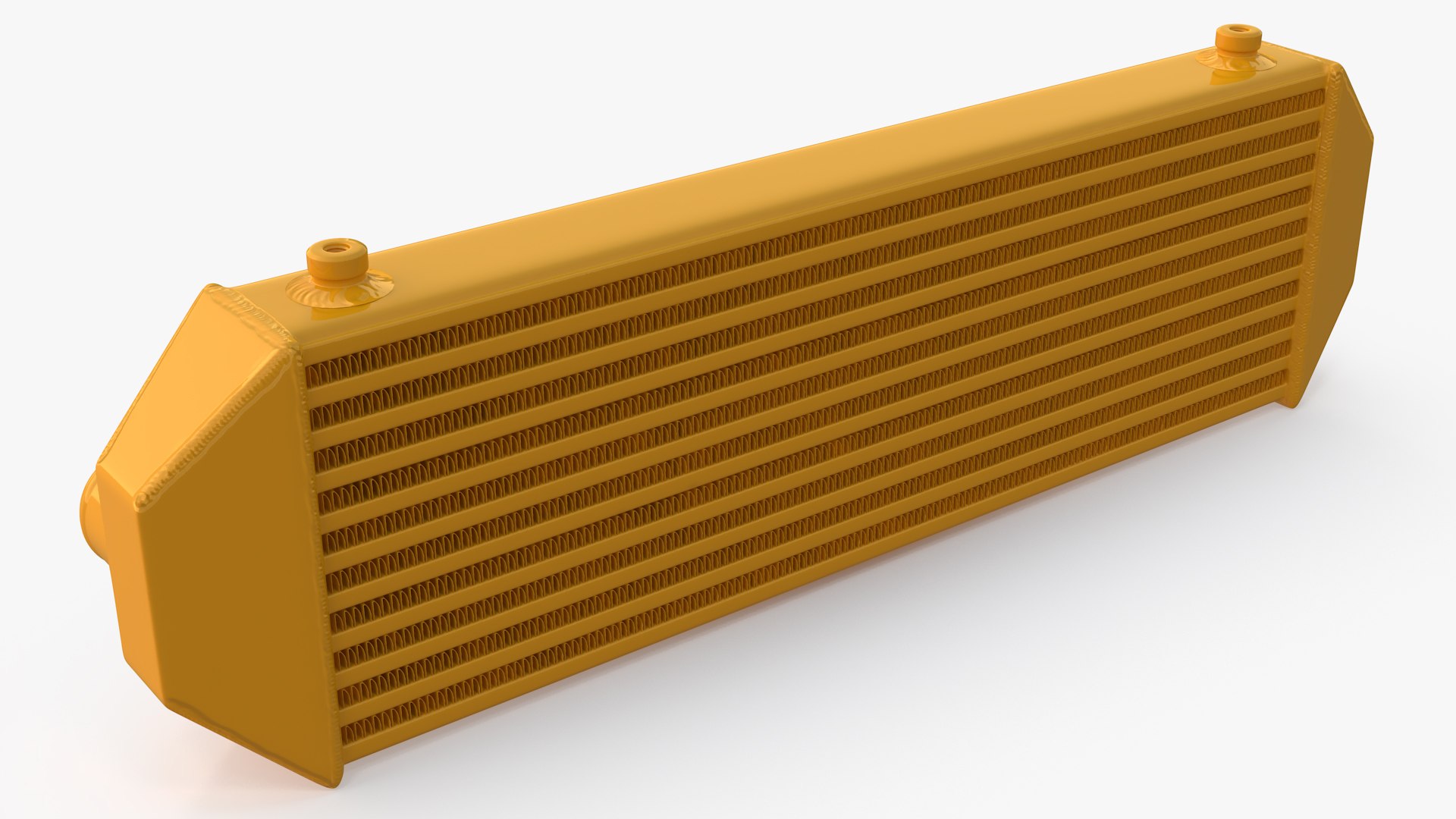 3D Mishimoto Gold Car Intercooler Front Side Pipes - TurboSquid 1930068