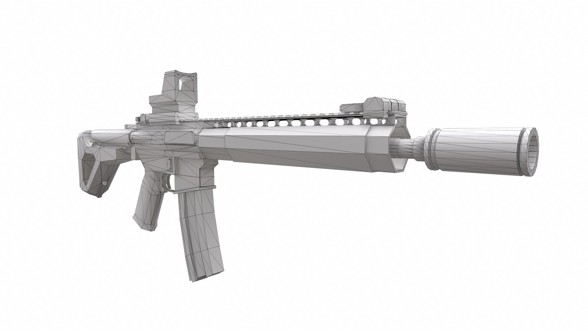 3D Model Weapon Ar-15 - TurboSquid 1363330