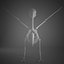3d Model Bird Skeleton
