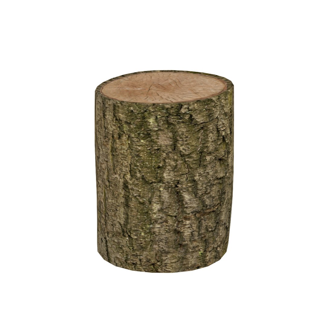Billet Log Wood 3D Model - TurboSquid 1666388