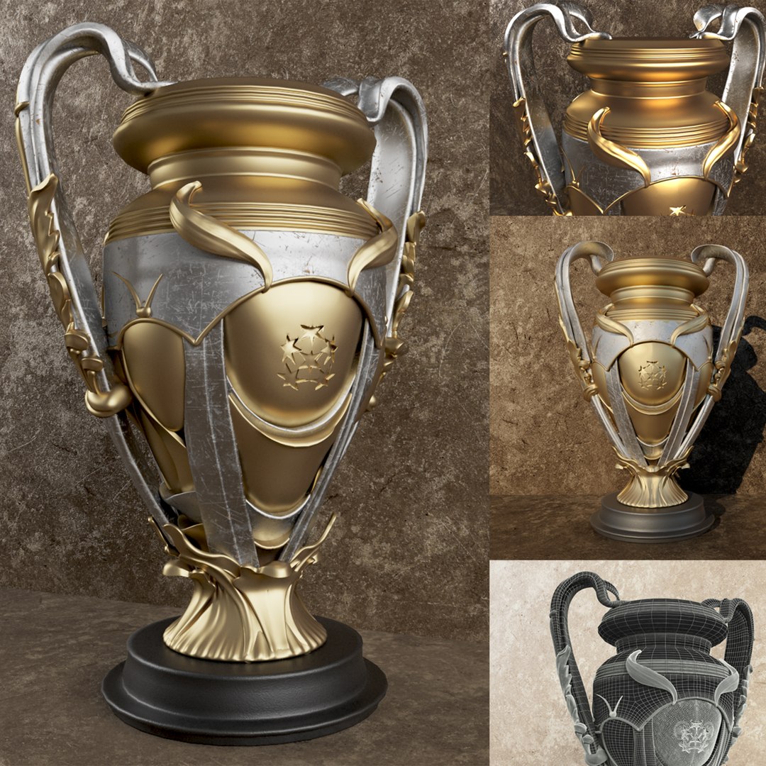 3D Model Exquisite Trophy - TurboSquid 2252856
