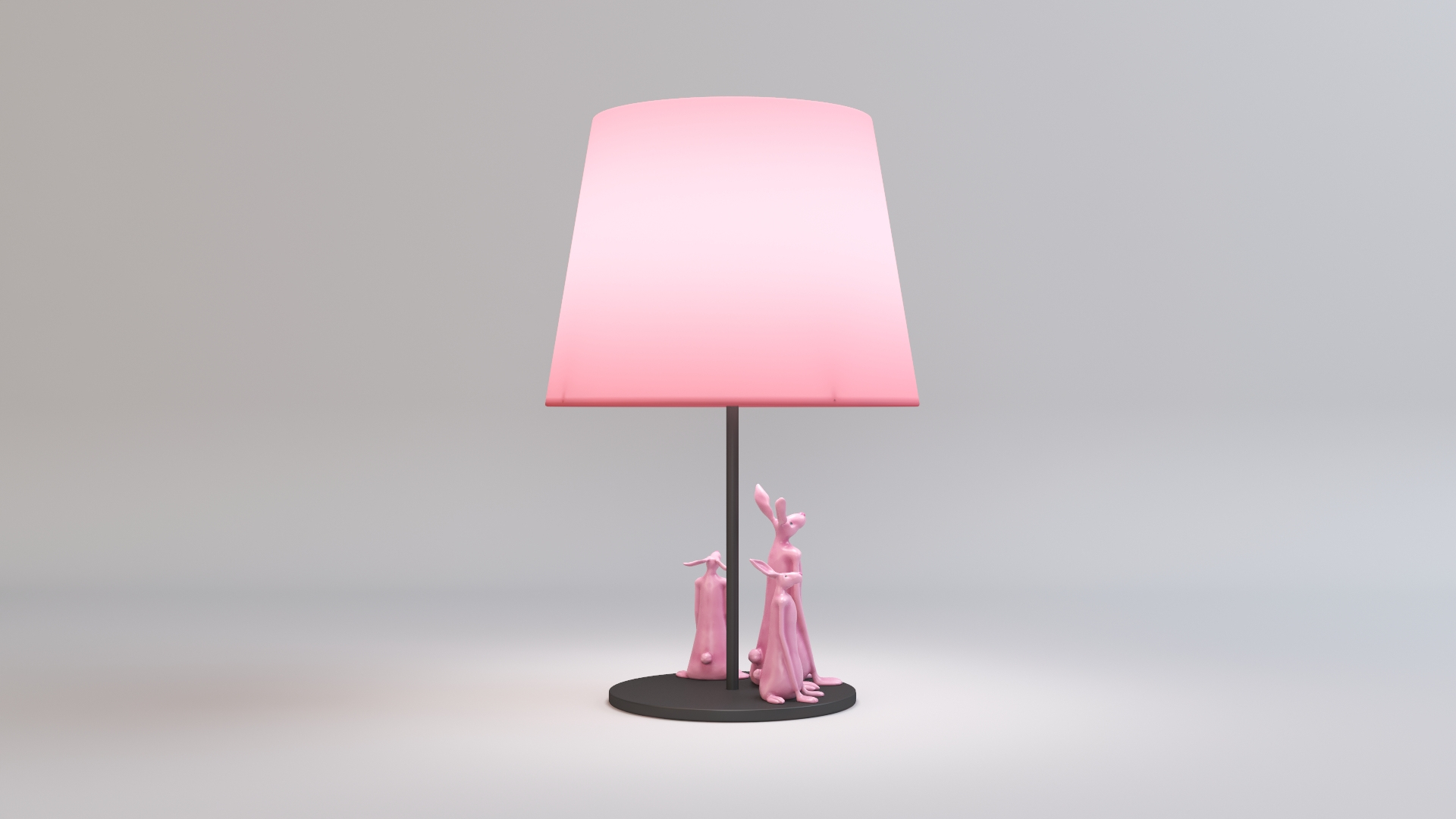 3D Rabbit Desk Lamp - TurboSquid 1752050