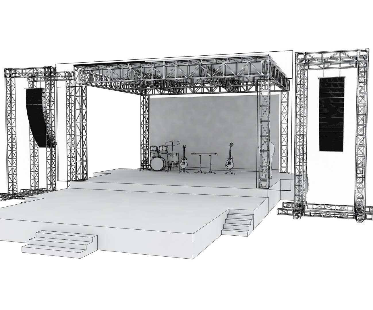 Event Layout Model - TurboSquid 1992327