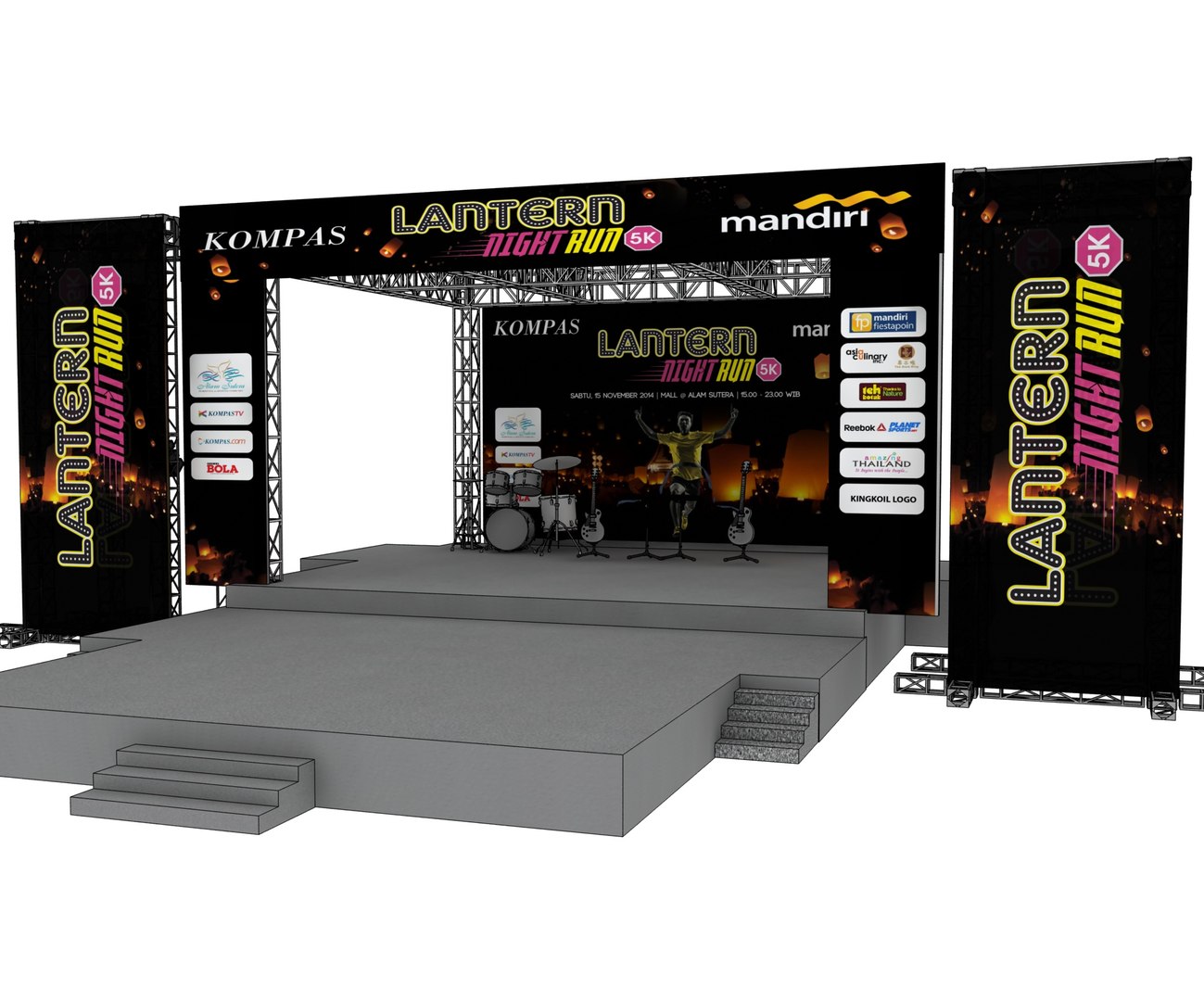 Event Layout Model - TurboSquid 1992327