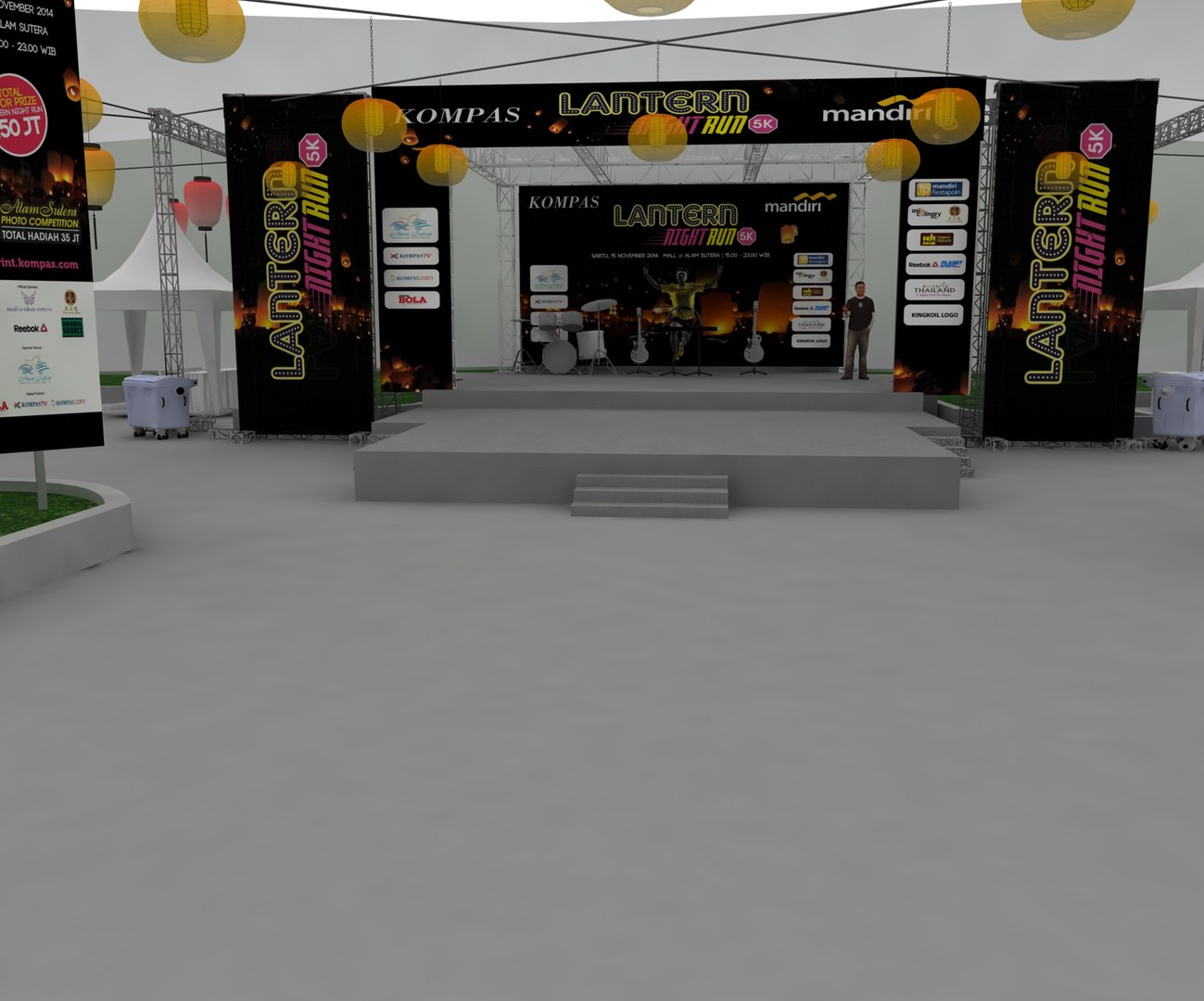 Event Layout Model - TurboSquid 1992327