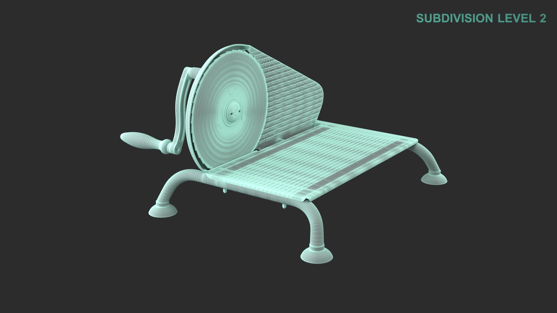 3d Model Meat Slicer Turbosquid 2027710