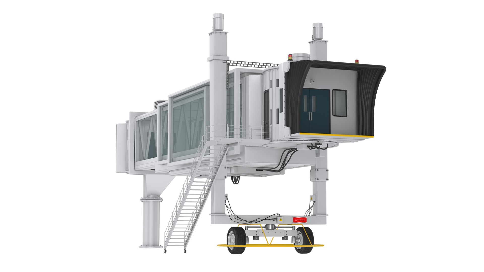 Airport Gates And Jet Way 3D Model - TurboSquid 2360251