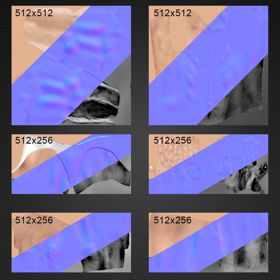 Character Mmorpg Body 3ds