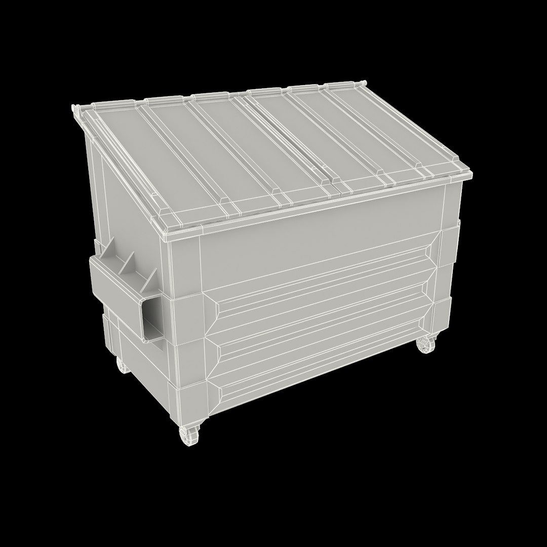 3d Dumpster Model