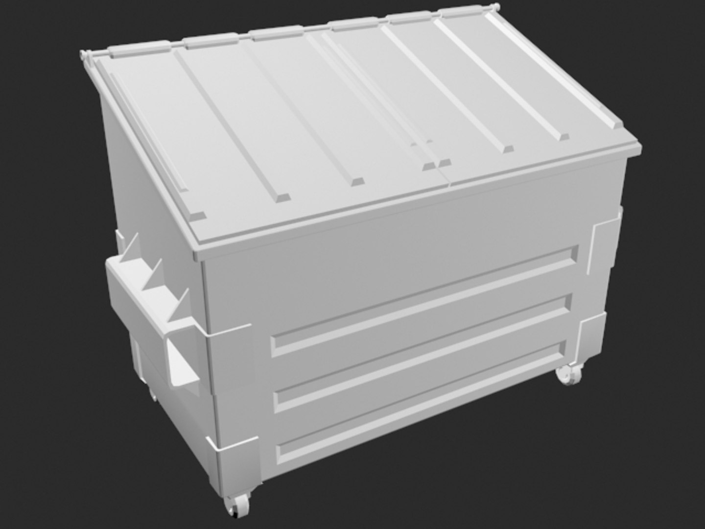 3d Dumpster Model