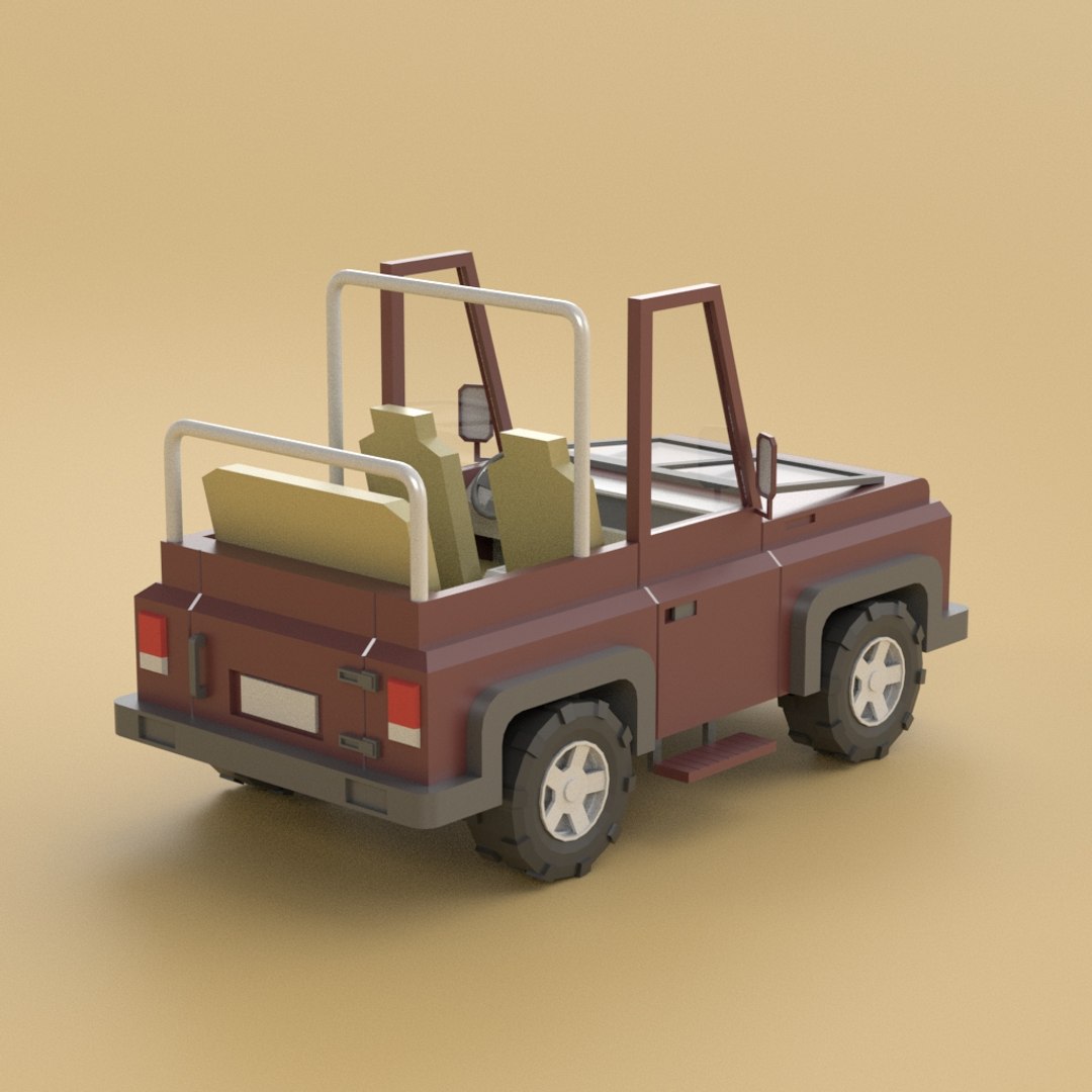 Jeep 3D Model - TurboSquid 1702170