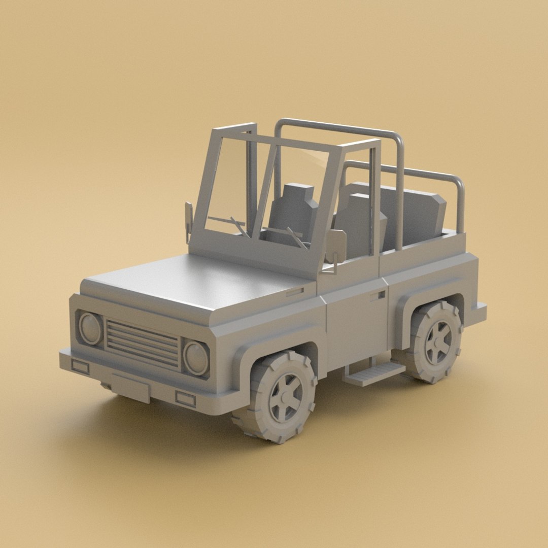 Jeep 3D Model - TurboSquid 1702170