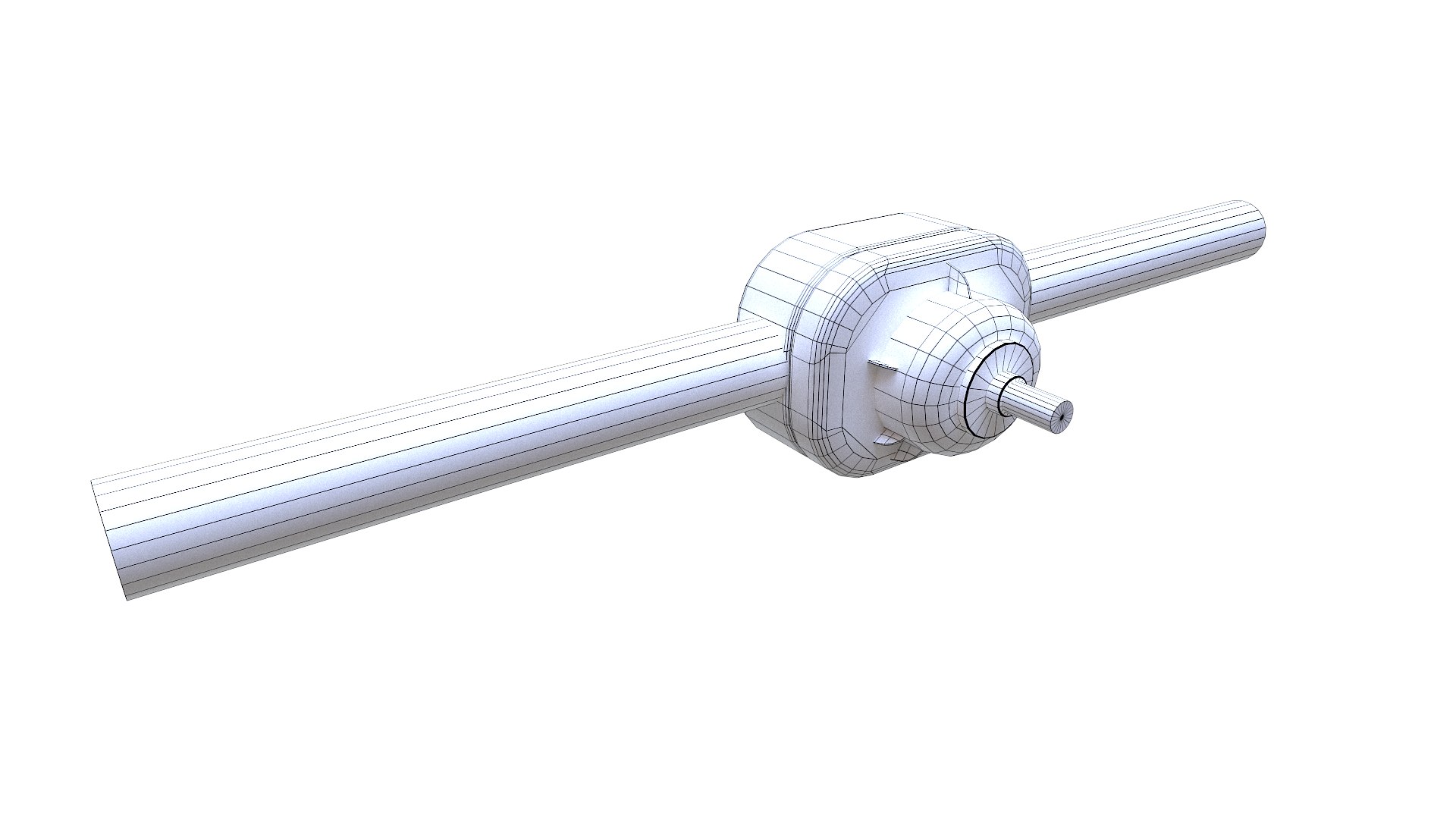 Gear With Motor 3D Model - TurboSquid 2172841