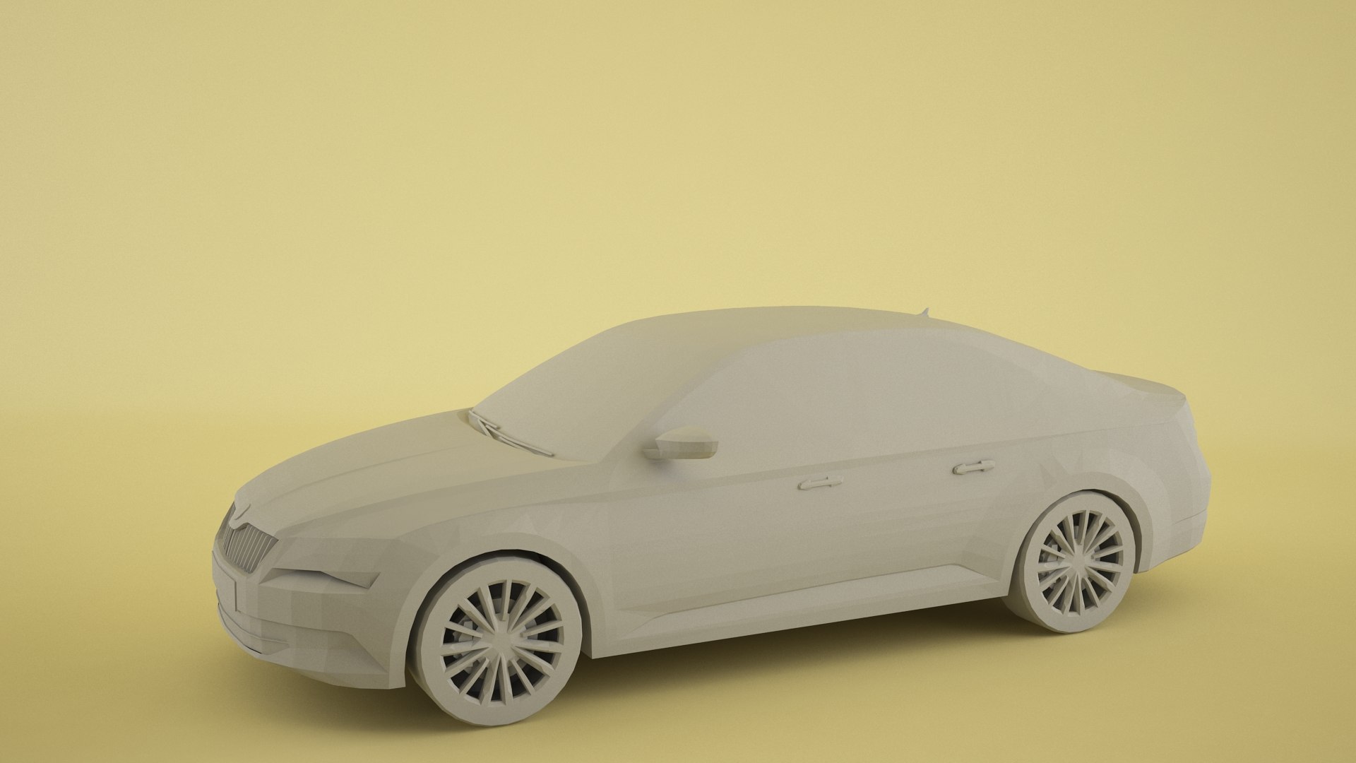 Car Model Low Polygon 3D - TurboSquid 1975540