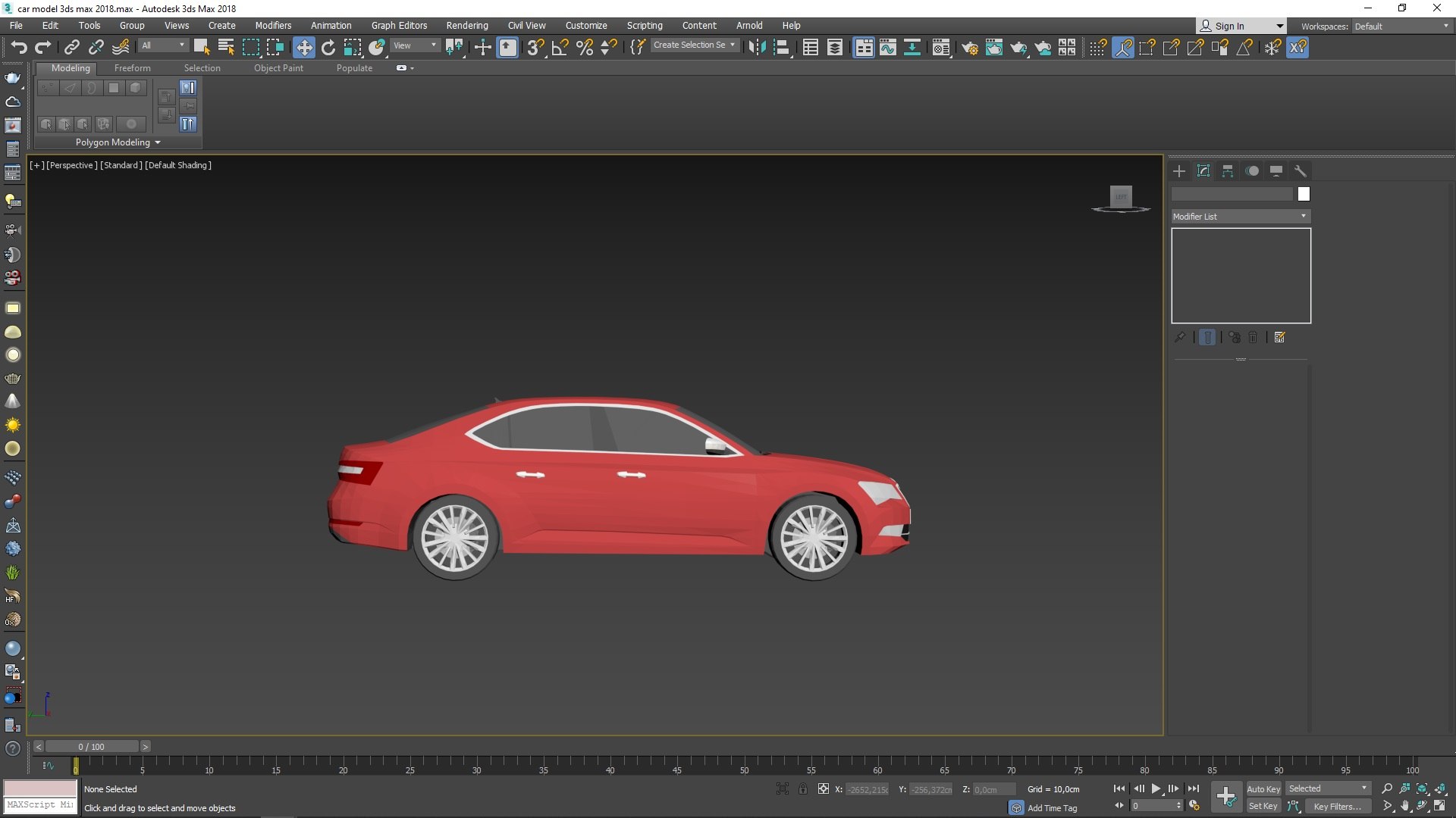 Car Model Low Polygon 3D - TurboSquid 1975540
