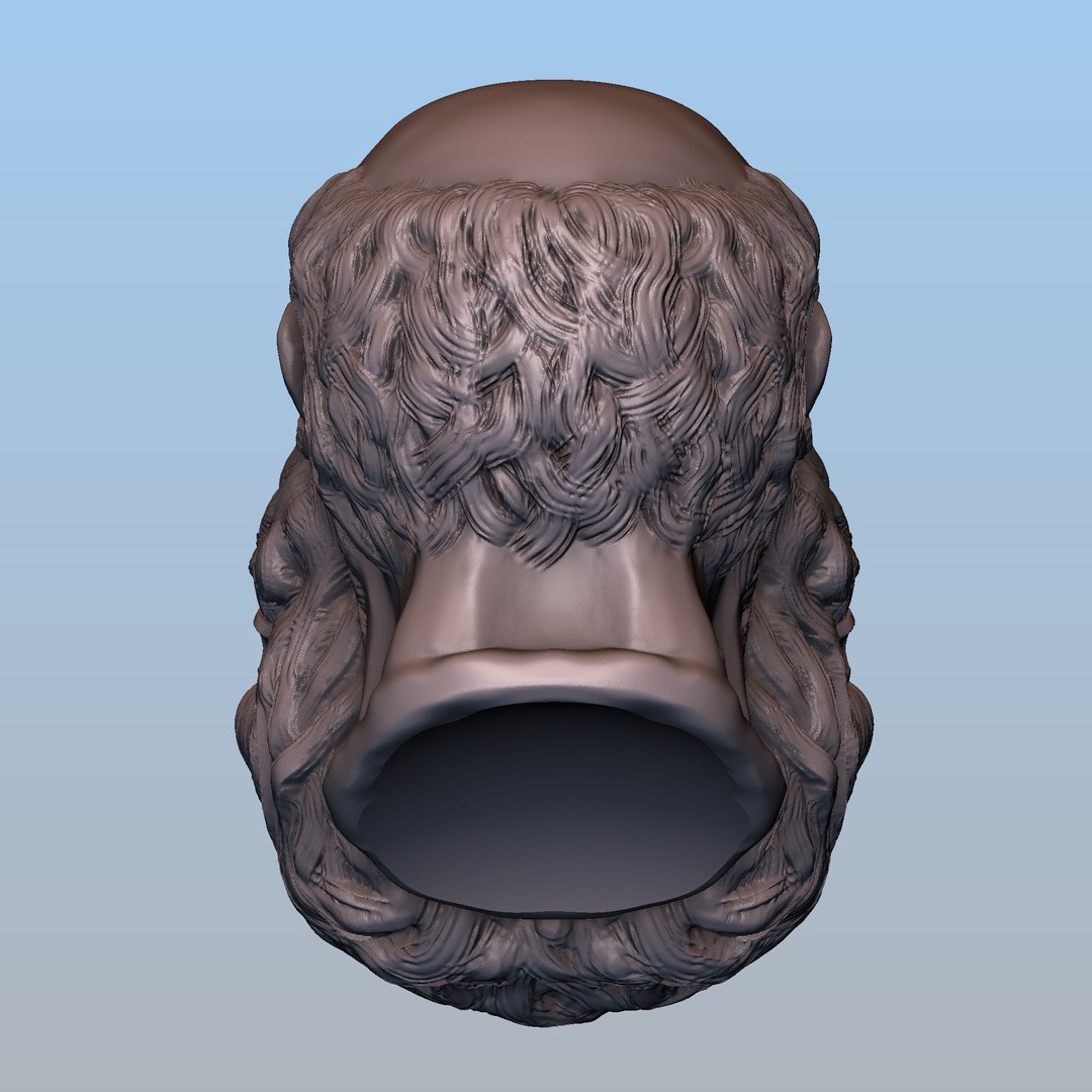 3D Dwarf Head 3D Print Ready Model - TurboSquid 1878087