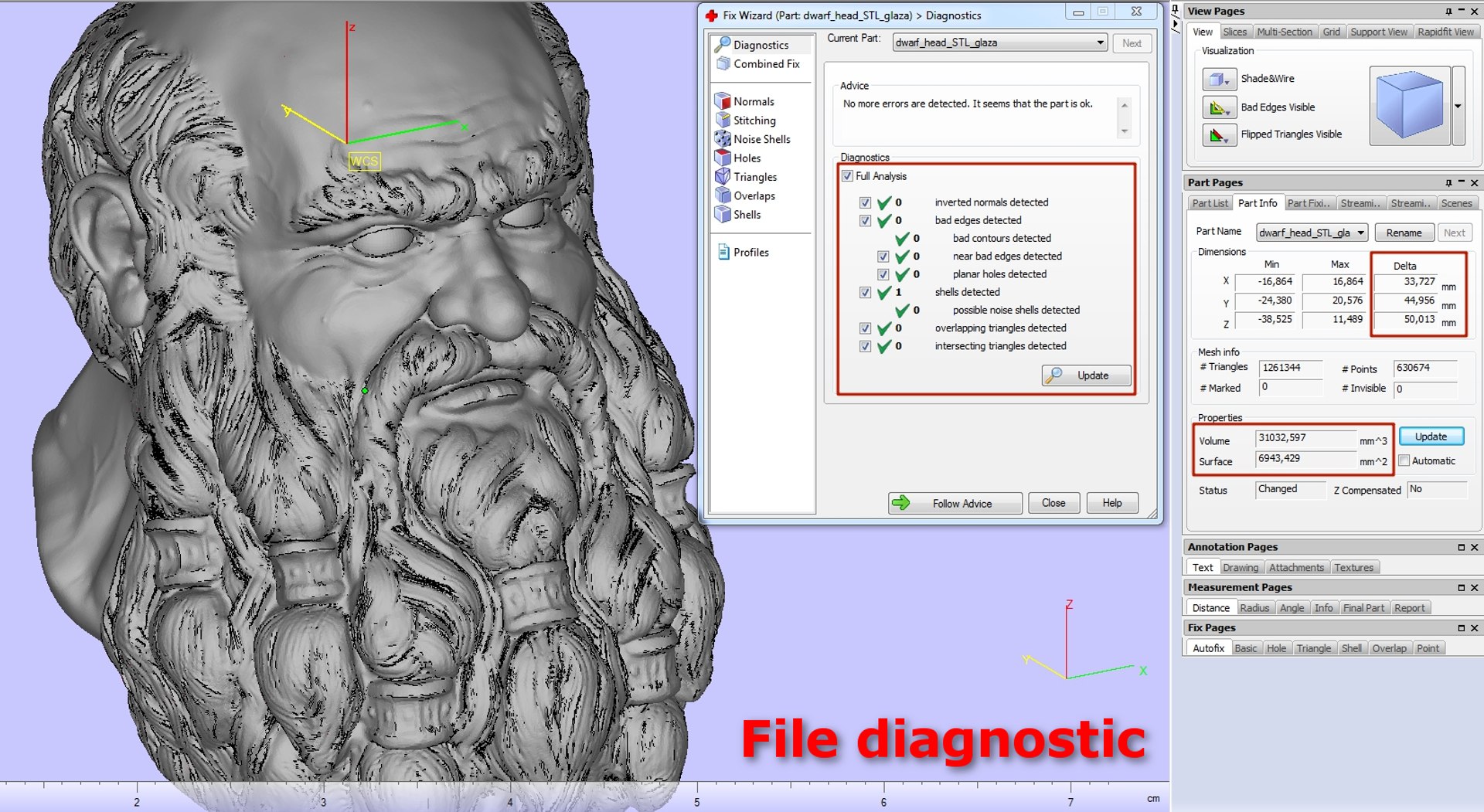 3D Dwarf Head 3D Print Ready Model - TurboSquid 1878087