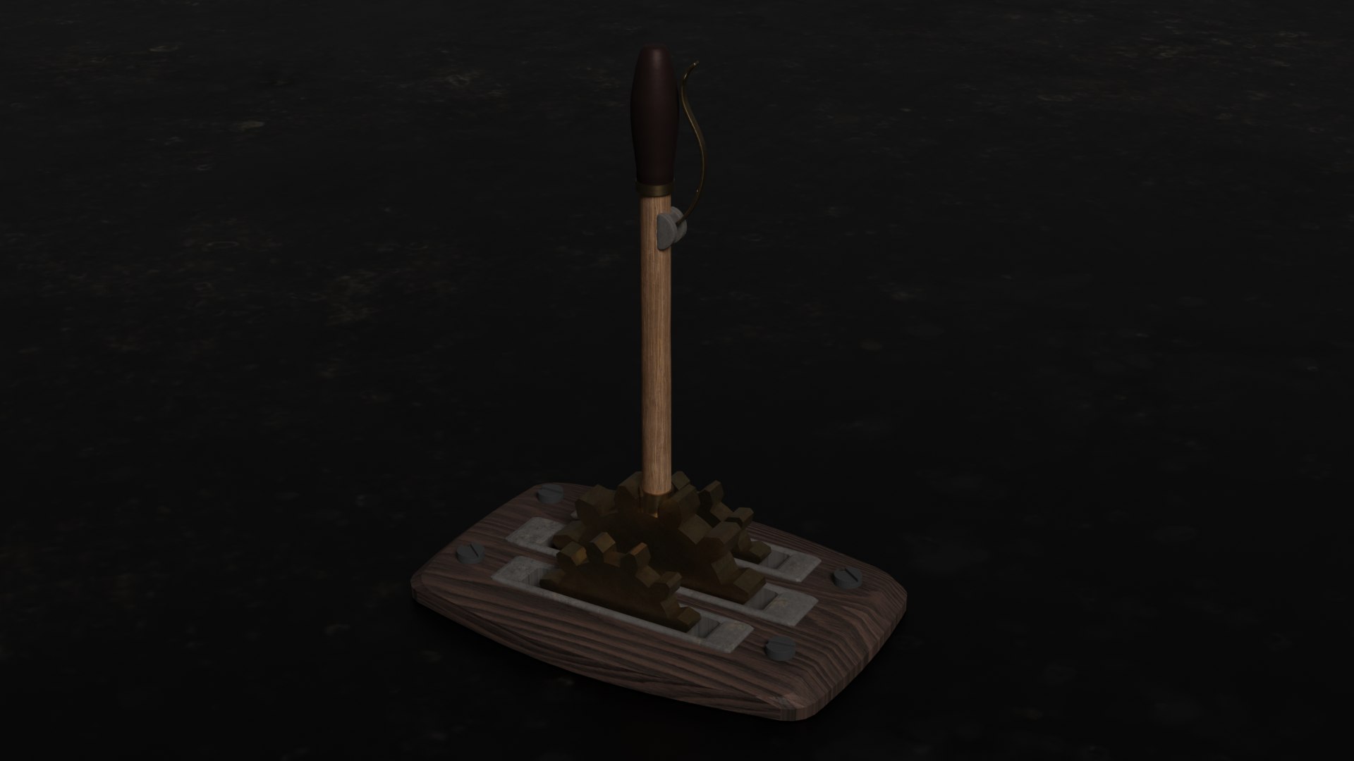 Steampunk Lever 3D Model - TurboSquid 1995916