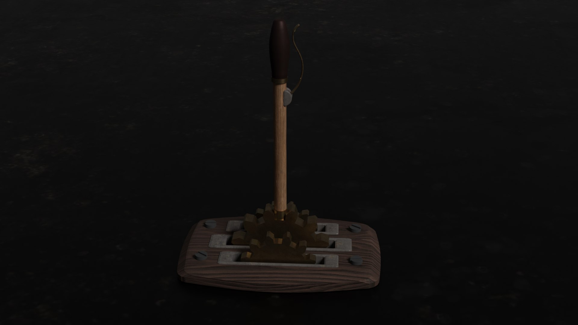 Steampunk Lever 3D Model - TurboSquid 1995916