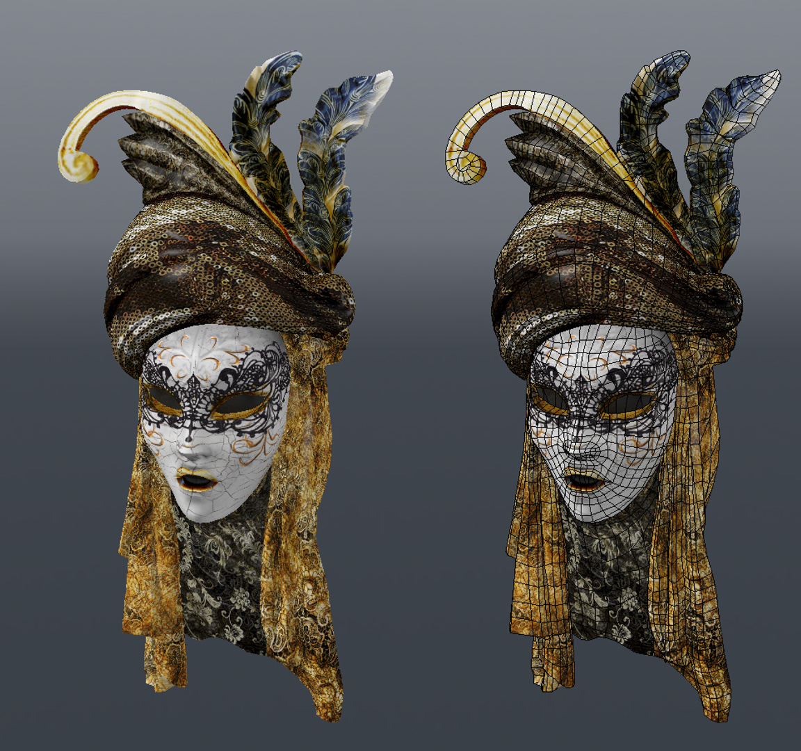 masquerade mask max