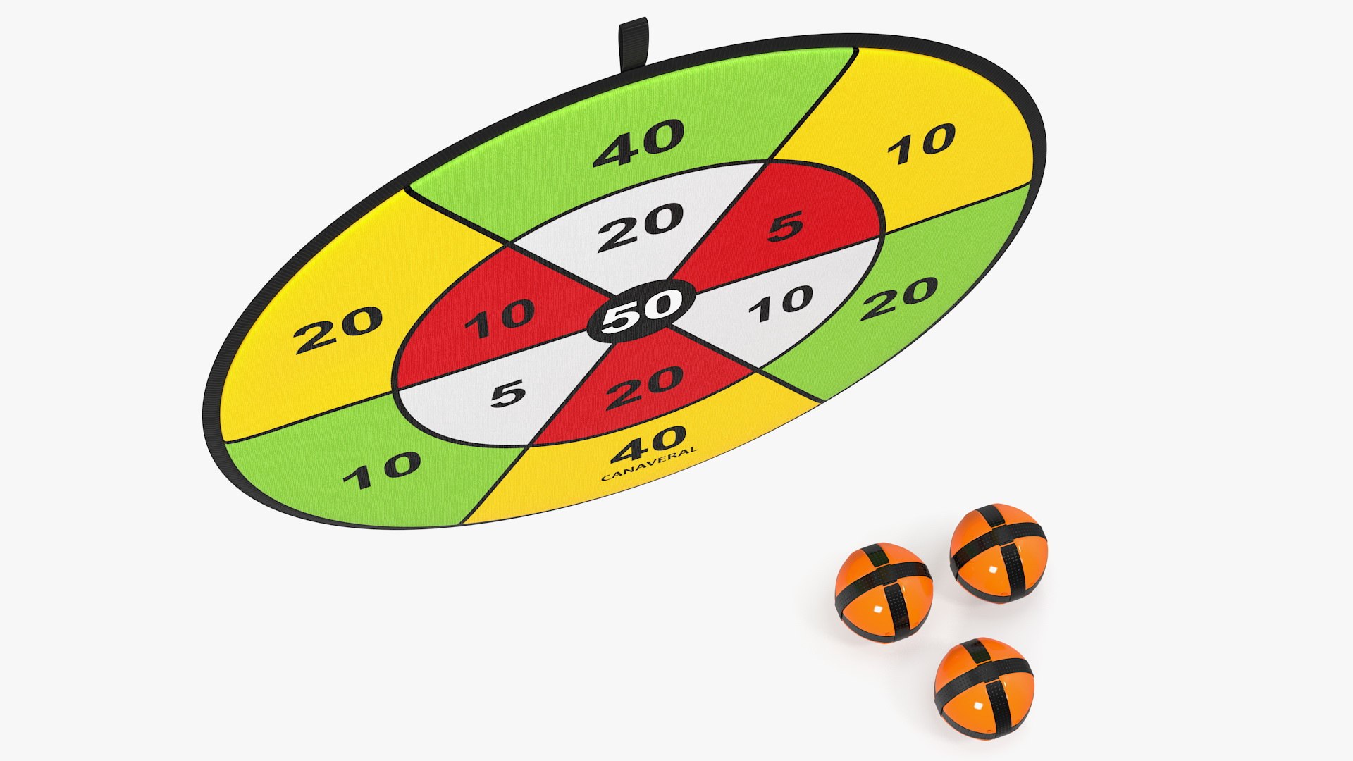 3D canaveral classic sticky target model - TurboSquid 1601666