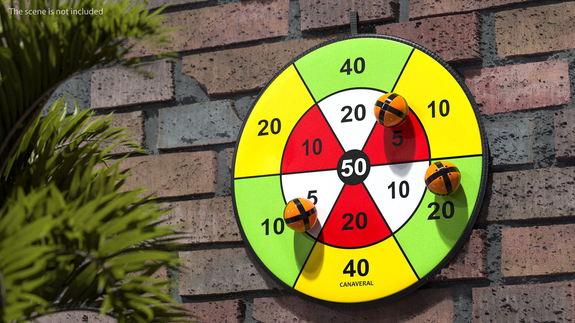 3D canaveral classic sticky target model - TurboSquid 1601666