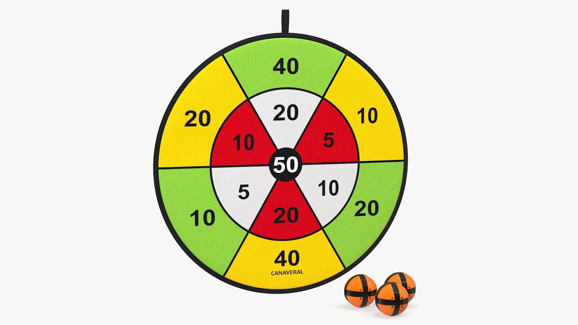 3D canaveral classic sticky target model - TurboSquid 1601666