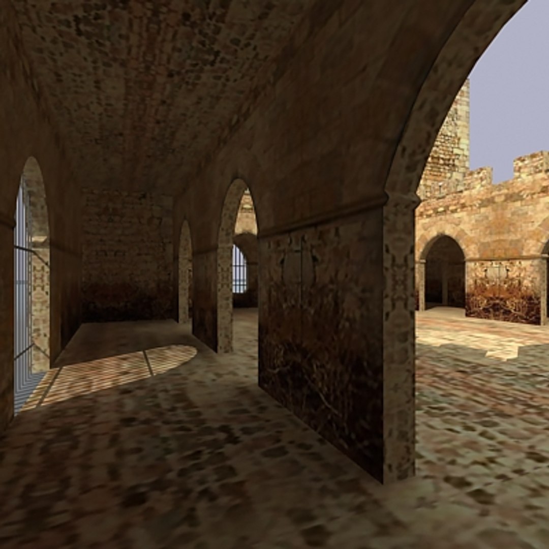 Maya Castle Building Medieval