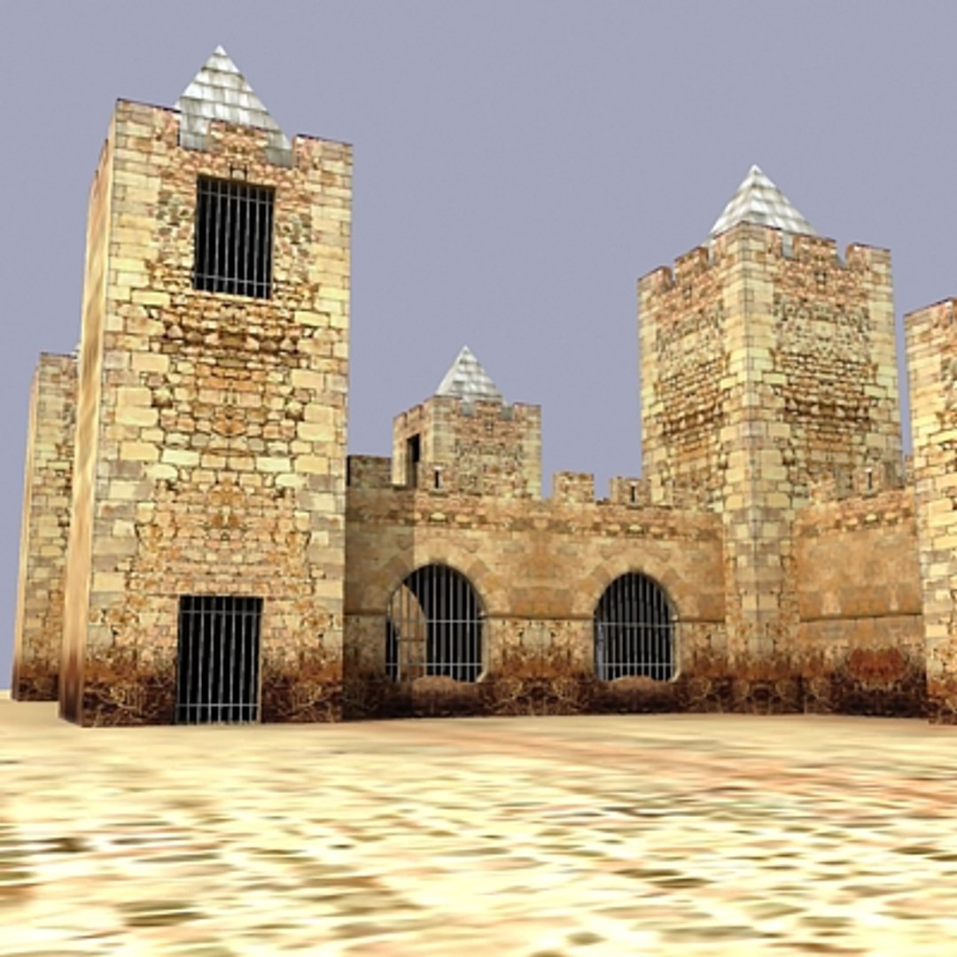 Maya Castle Building Medieval