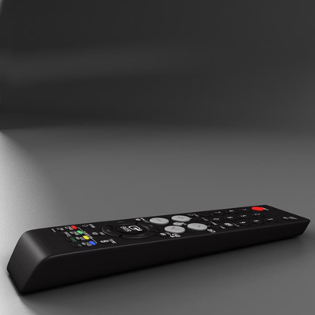 3d Model Remote Tft