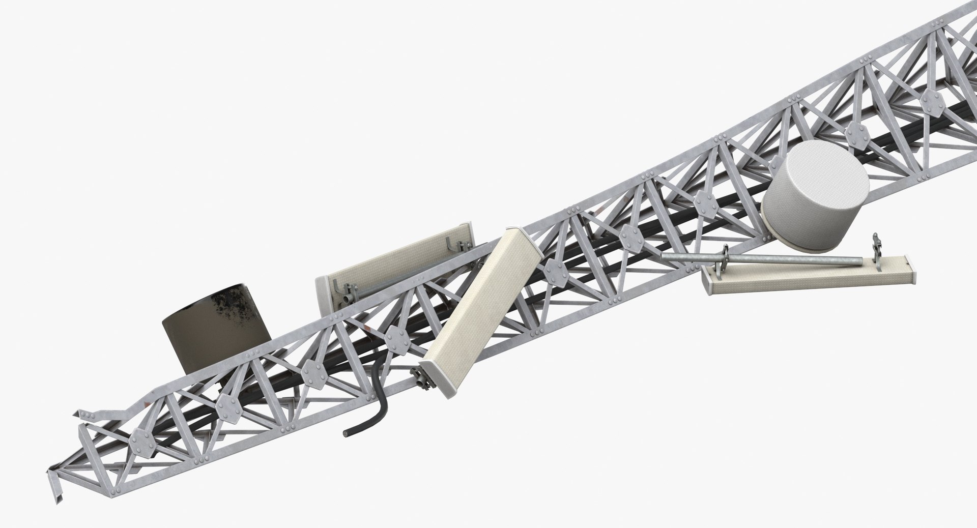 Cellphone Tower Metal 3D Model - TurboSquid 2136080