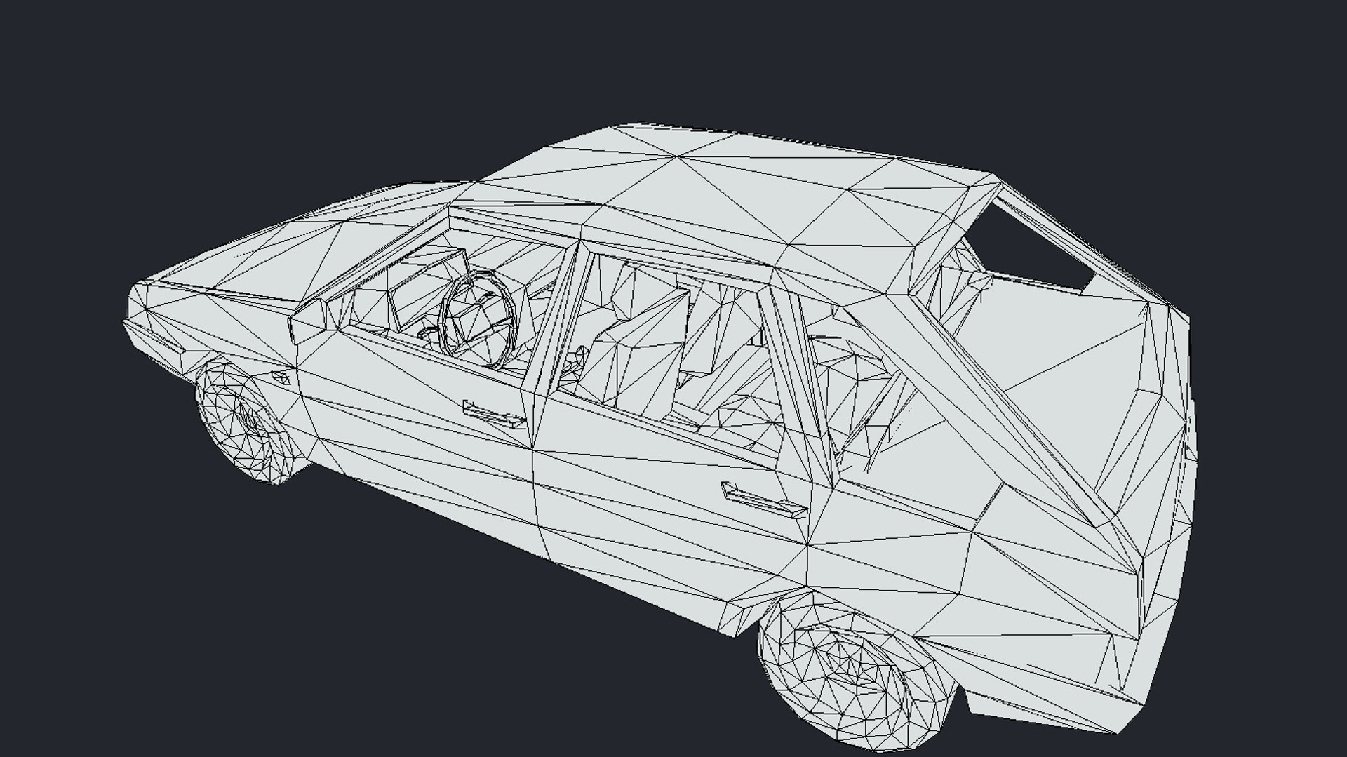 3D Soviet Vaz 2109 Model - TurboSquid 1643386