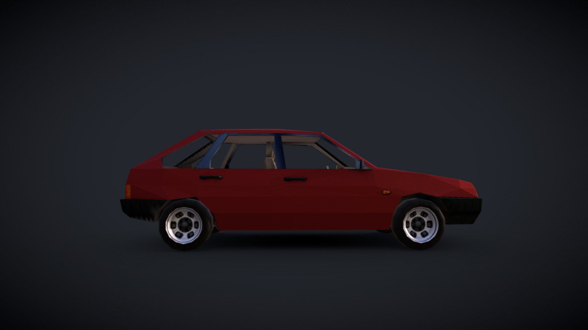 3D Soviet Vaz 2109 Model - TurboSquid 1643386